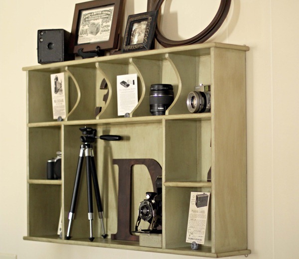 Tracy's Trinkets and Treasures: Cubby Shelf And Vintage Cameras